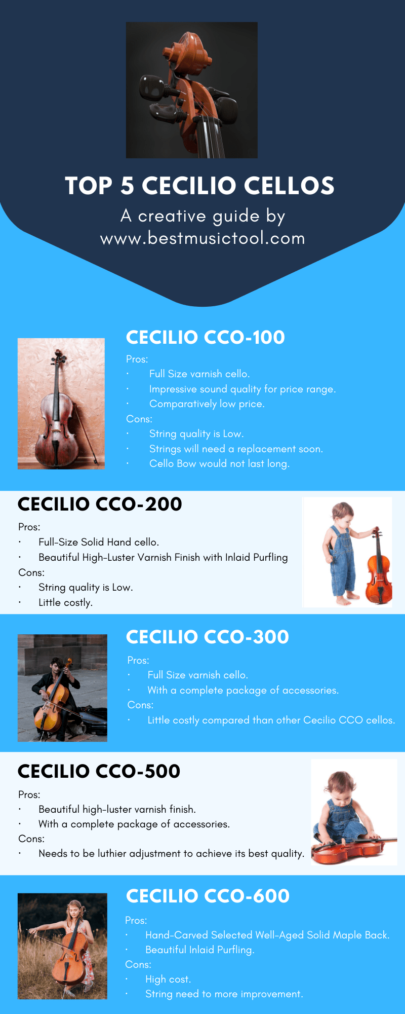 Best Cellos in the World - Best Music Instruments & Tools