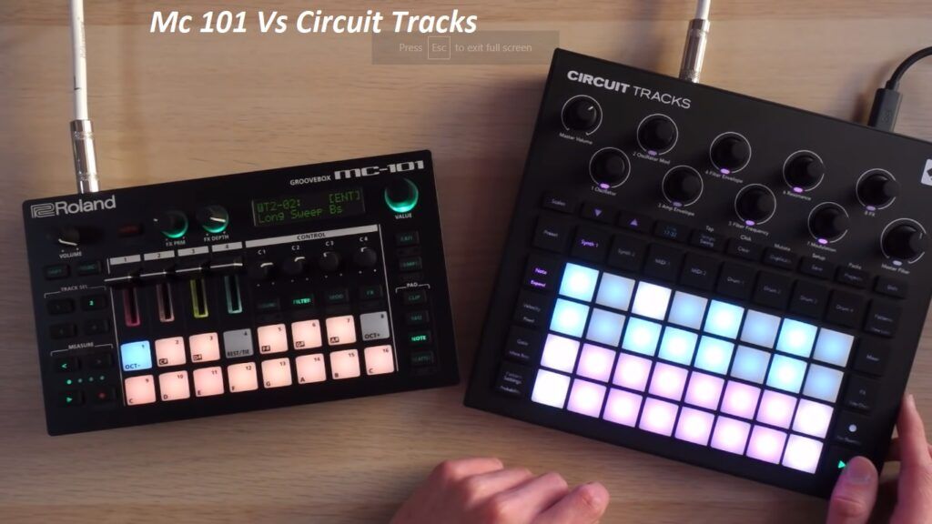 Mc 101 Vs Circuit Tracks - Best Music Instruments & Tools