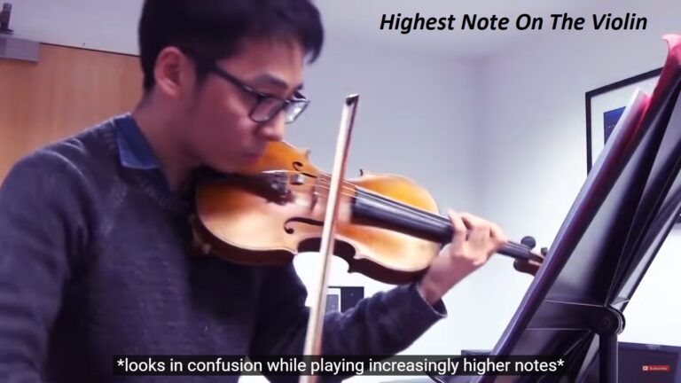 Highest Note On The Violin: Mastering the Ultimate High Pitch - Best ...