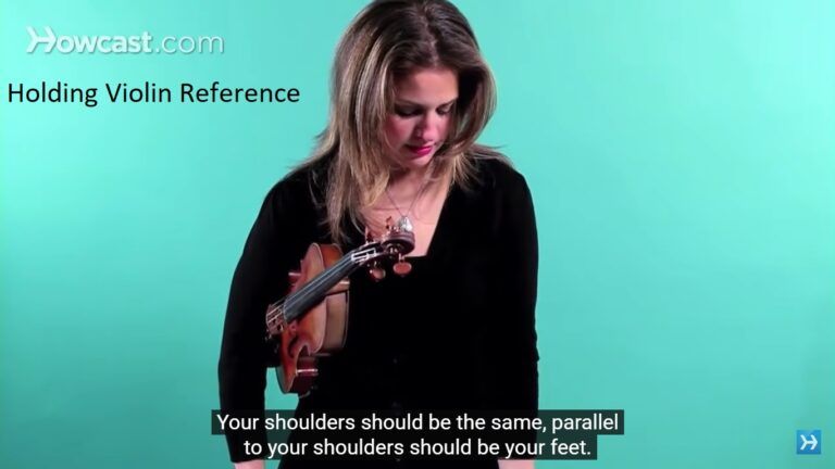 Holding Violin Reference: Mastering the Art - Best Music Instruments ...